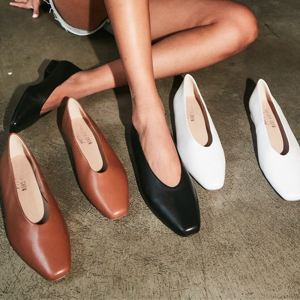 Retro Women's Flats | High Quality Leather – Chelsea Crew