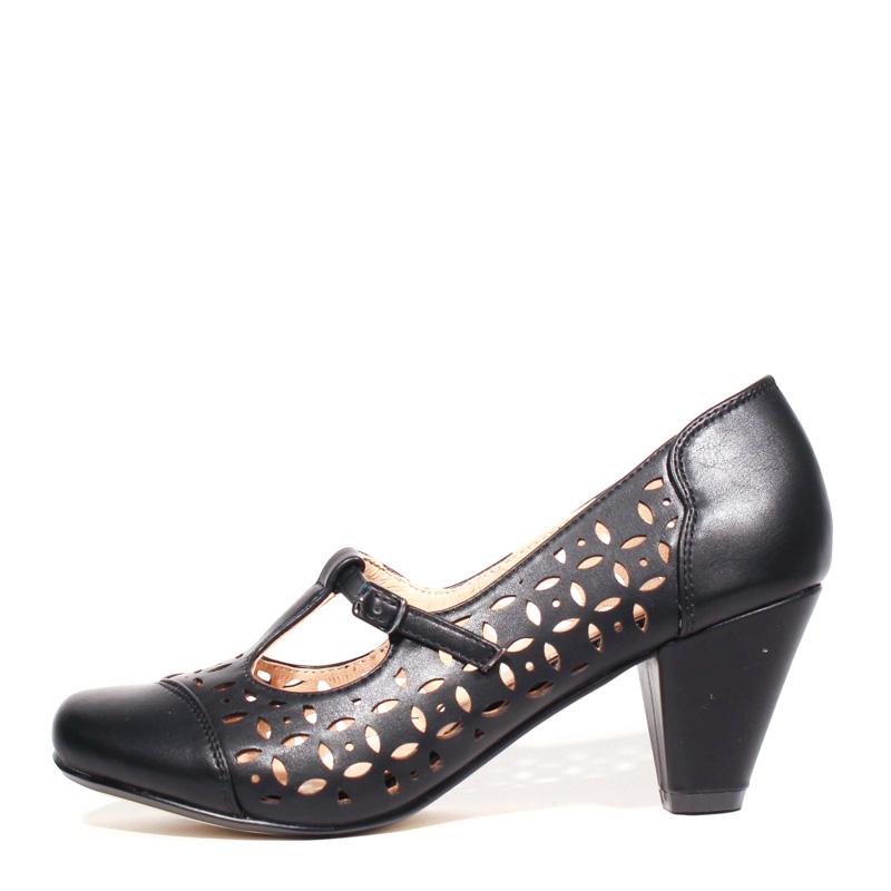 Milan Embroidered Oxford Heels – Chelsea Crew