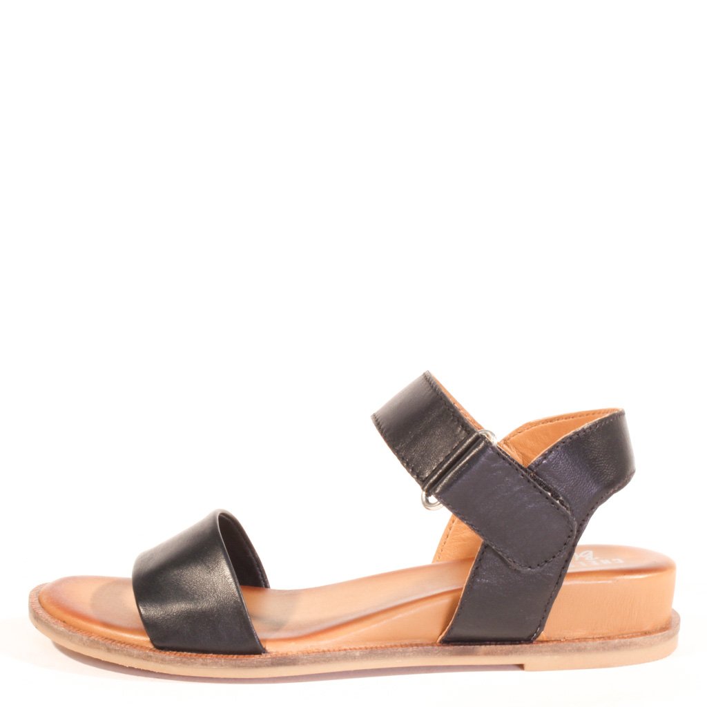 Rambo Leather Wedged Sandals – Chelsea Crew